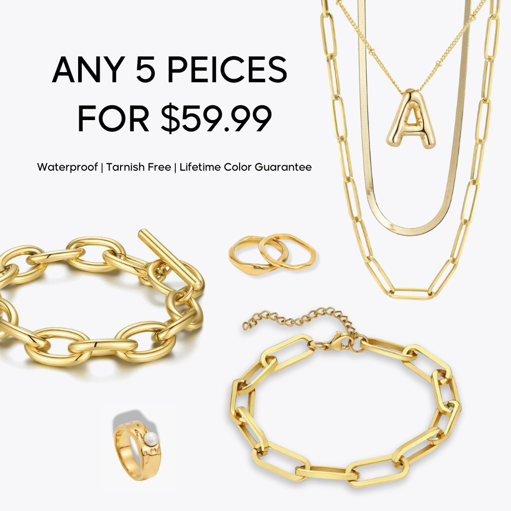 Any 5 Piece WaterProof Jewelry Bundle – Louise Carter