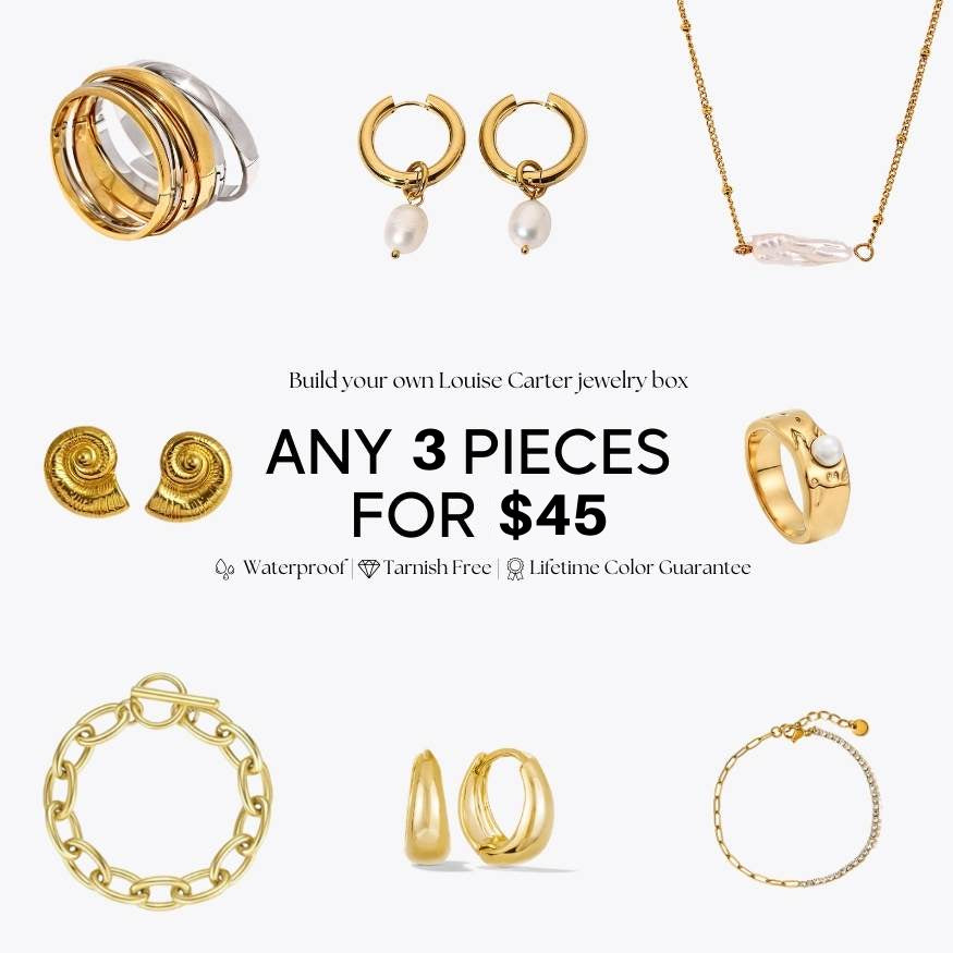 3 for $45 WaterProof Jewelry Bundle – Louise Carter